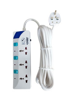 Stargold 3250 Watts Universal 3-Way Power Extension Socket With Cable ...
