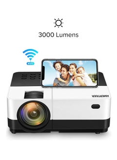 AMERTEER Home Theater Projector H3 WHITE/BLACK | Best Price UAE | Dubai ...