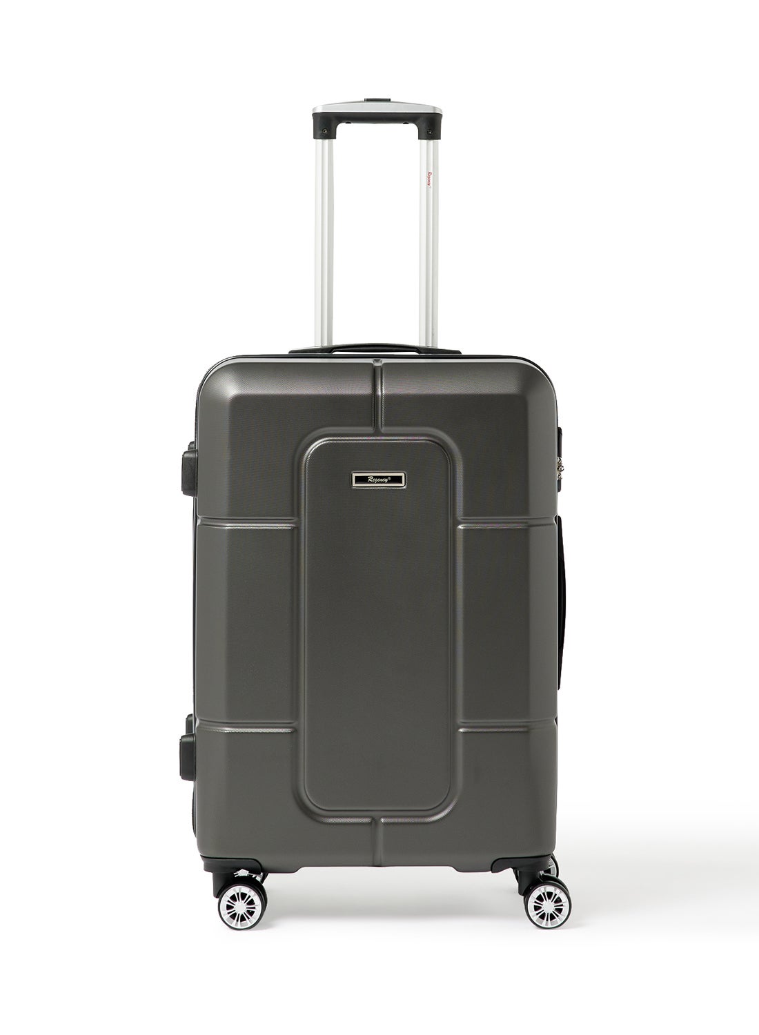 Regency Valiant ABS Medium Check in Luggage Dark Grey | Best Price UAE ...