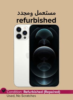 Apple Refurbished - iPhone 12 Pro Max With Facetime 256GB Silver 5G ...