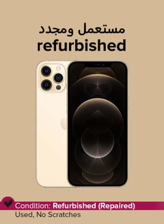 Apple Refurbished - iPhone 12 Pro Max With Facetime 512GB Gold 5G ...
