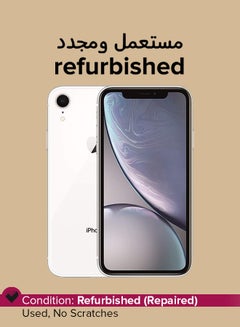 Apple Refurbished - iPhone XR With FaceTime White 128GB 4G LTE UAE ...
