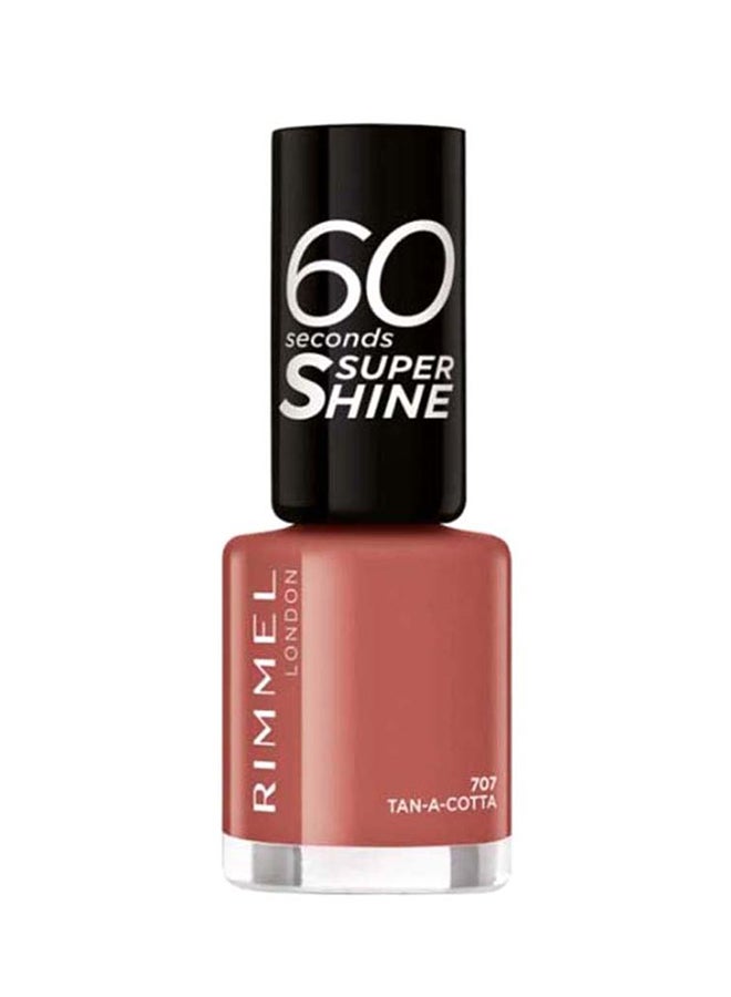 RIMMEL LONDON 60 Seconds Super Shine 707 Tan-A-Cotta | Best Price UAE ...