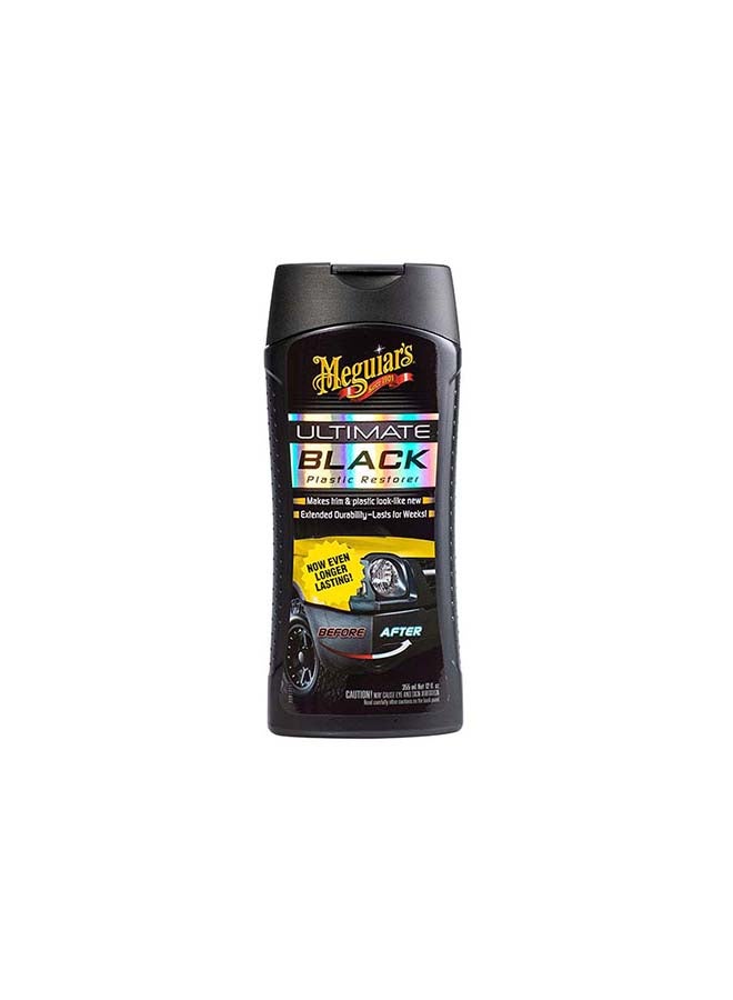 Meguiar's Meguiar's G15812, 355ml, Ultimate Black Plastic Restorer,12 ...
