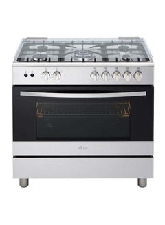 LG 5 Gas Burners Cooker FA415RMA Silver | Best Price UAE | Dubai, Abu Dhabi