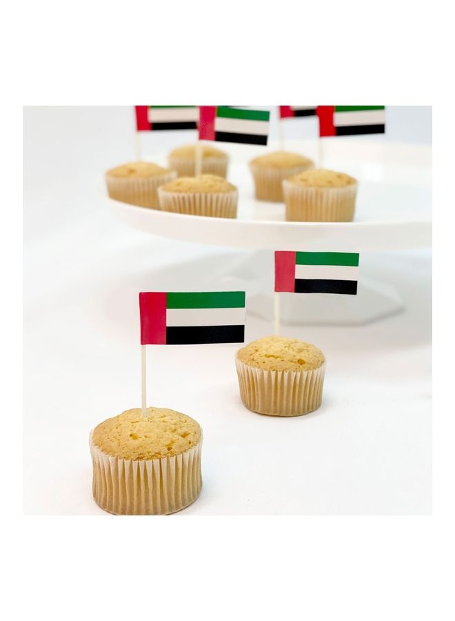 Party Centre 30-Piece UAE Plastic And Paper Flag Picks | Best Price UAE ...