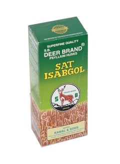 S.B. DEER BRAND Sat Isabgol Powder Pure Psyllium Husk 50grams UAE ...