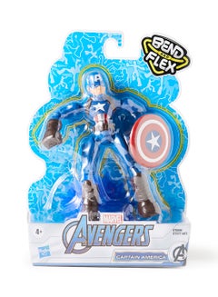 MARVEL Marvel Avengers Bend And Flex Action Figure Toy, 6-Inch Flexible ...