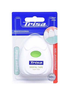 TRISA Super Slide Dental Tape White 25metre UAE | Dubai, Abu Dhabi