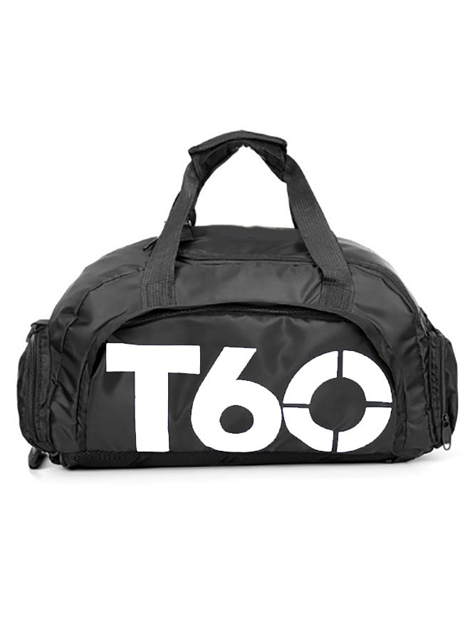 T60 Sports Gym Bag, Travel Duffel bag with Wet Pocket & Shoes ...