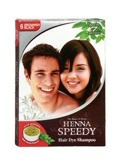 Henna Speedy Hair Dye Shampoo Brownish Black 30ml UAE | Dubai, Abu Dhabi