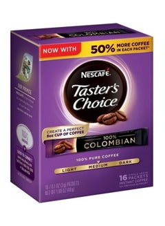 Nescafe 16-Packets Colombian Taster's Choice Coffee 48grams UAE | Dubai ...