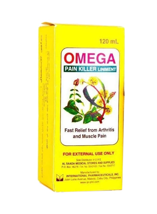 Omega Omega Fast Relief Pain Killer Liniment 60ml | Best Price UAE ...