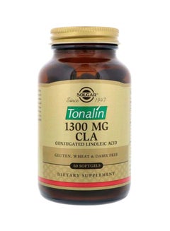 Solgar Tonalin Dietary Supplement CLA 1300mg - 60 Softgels UAE | Dubai ...
