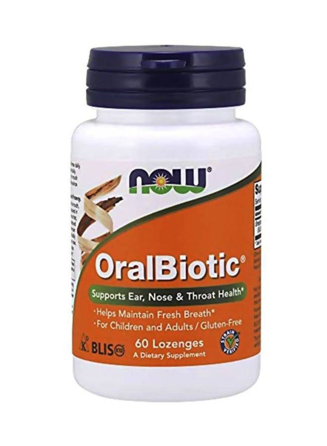 Now Foods OralBiotic, 60 Lozenges | Best Price UAE | Dubai, Abu Dhabi