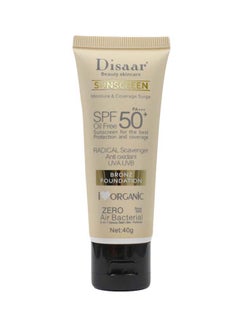Disaar Sunscreen Bronze Foundation SPF 50 40grams KSA | Riyadh, Jeddah