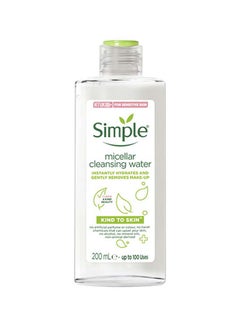 simple Cleansing Water For Sensitive Skin Micellar Instantly Hydrating ...