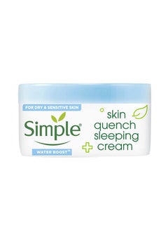 simple Waterboost Face Cream For Dry And Sensitive Skin Skin Quench ...