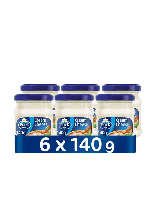 Puck Cream Cheese Spread Jar 140grams Pack of 6 | Best Price UAE ...