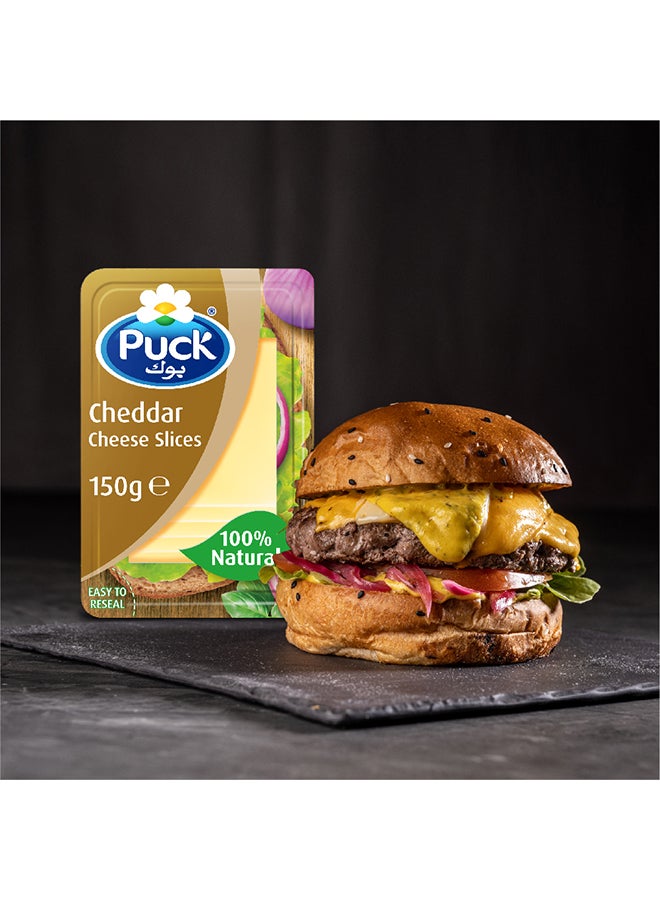 Buy Puck Cheddar Natural Cheese Slices Online | 15 Minutes Instant ...