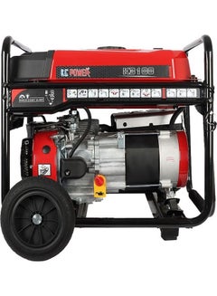 KC POWER 3.1 KW Manual Portable Gasoline Generator Red/Black/Silver ...