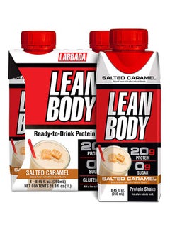 LABRADA 16-Piece Lean Body Ready To Drink Protein Shake-Salted Caramel ...