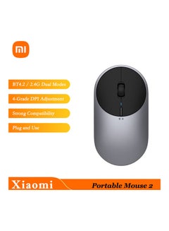 Xiaomi BT4.2 / 2.4G Dual Modes Wireless Mouse Grey | Best Price Egypt ...