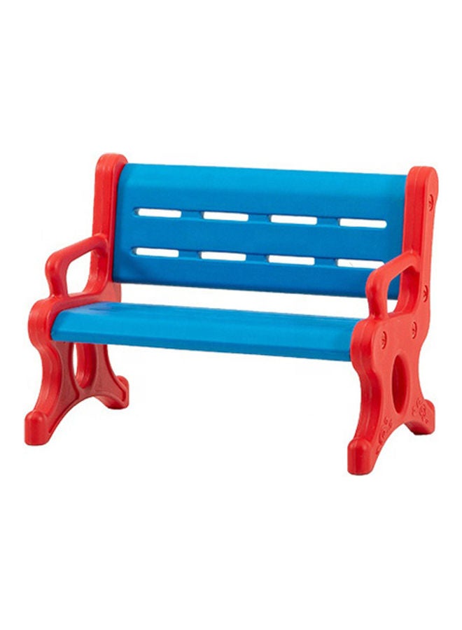 JSAITOYS Children Plastic Garden Bench Multicolour 80 X 48 X 60cm ...