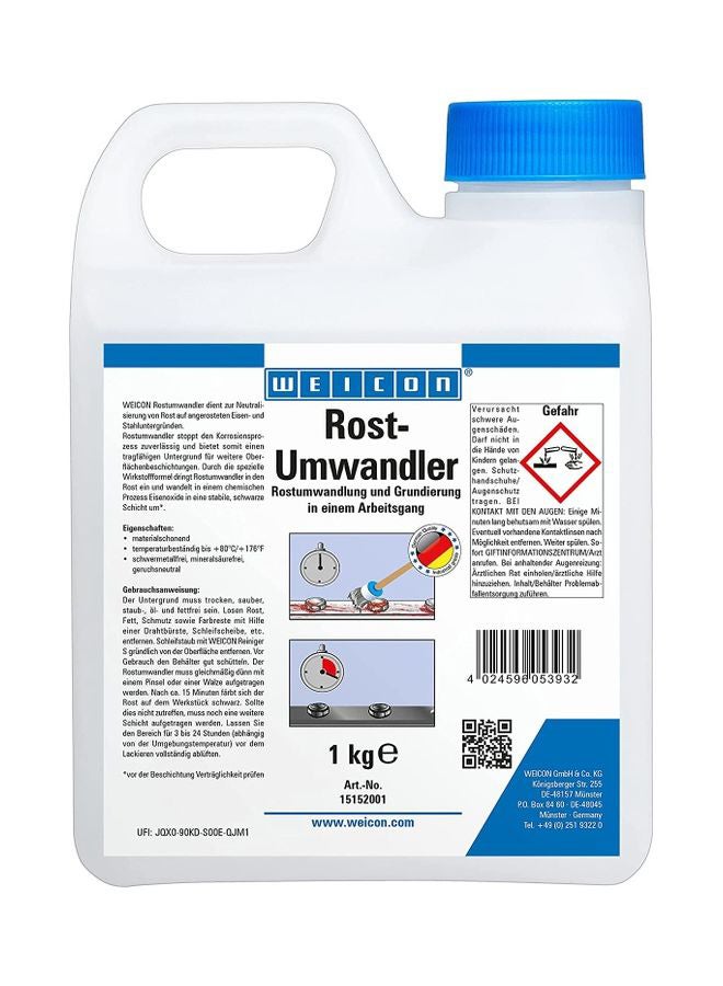 Weicon Rust Converter Liquid Active 5 Kg Stops Corrosion Indoors ...