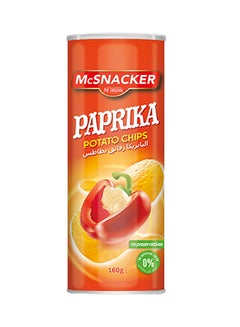 McSNACKER Potato Chips Paprika Flavour 160grams Egypt | Cairo, Giza