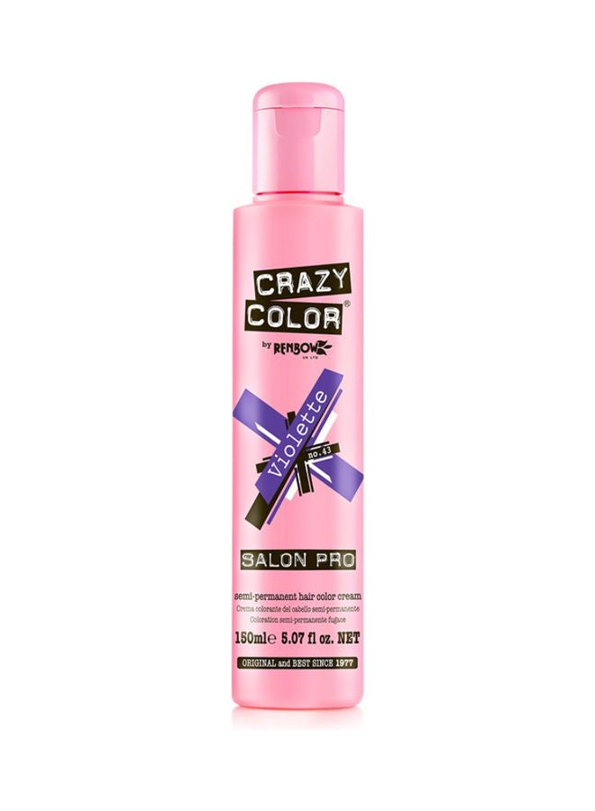 Crazy Color Semi-Permanent Hair Dye Violette 150ml | Best Price UAE ...