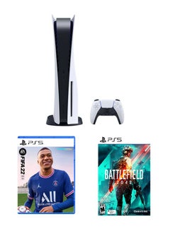 Sony PlayStation 5 Console (Disc Version) With Controller With FIFA 22 ...