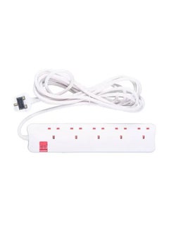 Legrand 5-Socket Power Extension Cord White 5meter KSA | Riyadh, Jeddah
