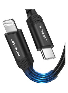 JSAUX JSAUX Flex Series Cable - MFi Certified USB C to Lightning Fast ...