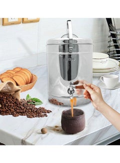 VINOD Stainless Steel Compact Tea Urns Silver 26.5x26.5x37cm UAE ...