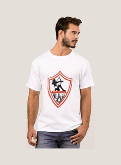 Generic Football Team Zamalek SC Design For Men White KSA | Riyadh, Jeddah