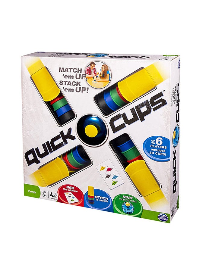Spin Master Games Quick Cups Multicolour Match And Stack 30-Cups Set ...
