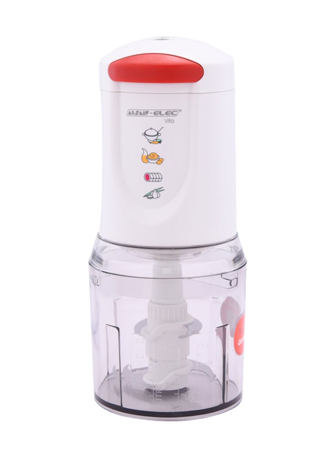 ALSAIF-ELEC Electric Chopper 0.5 L 450 W S7611 White | Best Price KSA | Riyadh, Jeddah
