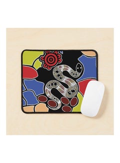 Generic Authentic Aboriginal Art Snake Dreaming Mouse Pad Multicolour ...
