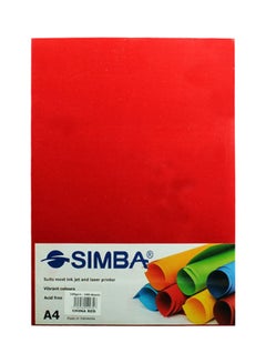 Simba A4 Reams Color Copy Paper 100 Sheets a4 Egypt | Cairo, Giza