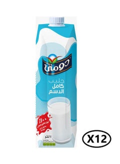 Domty Full Cream Milk 1Liters Pack of 12 UAE | Dubai, Abu Dhabi