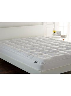 REGAL IN HOUSE Mattress Topper 4 cm Microfiber Filing With Rubber ...