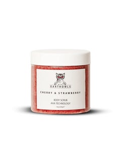 EARTHOWLS Cherry & strawberry body scrub 300grams Egypt | Cairo, Giza
