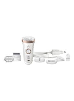 BRAUN Silk-éPil 9 With 6 Extras White/Brown | Best Price UAE | Dubai ...
