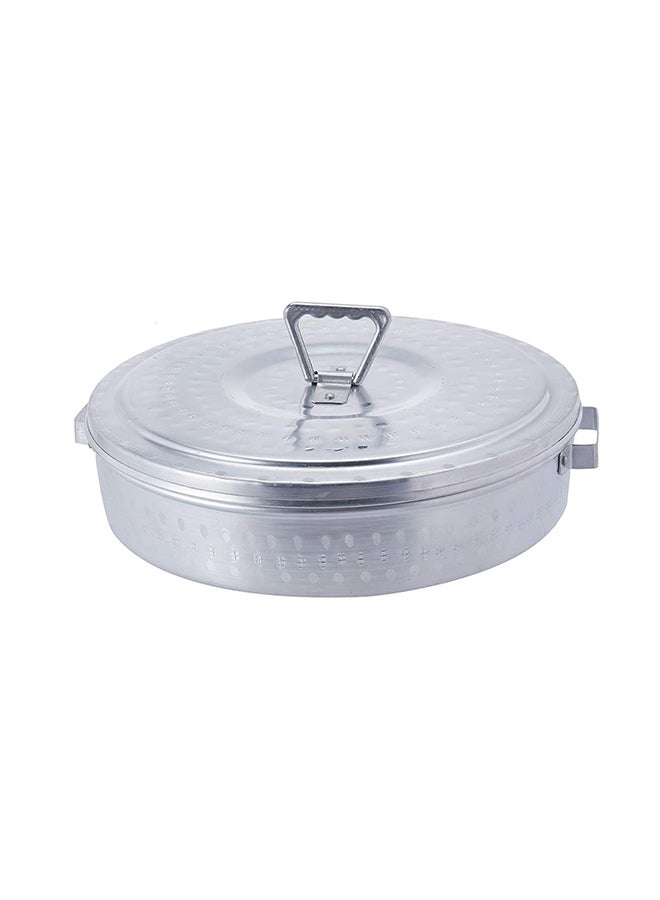Ayda Traditional Arabic Bread Box With Handle Silver 40cm | Best Price ...