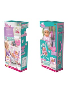Hayati girl Baby Amoura Stroller Set With Doll UAE | Dubai, Abu Dhabi
