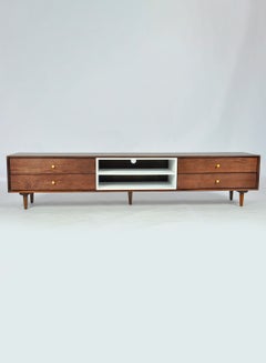 Switch TV Table Stand - Comes With Storage - Walnut 210 X 45 X 40 TV ...