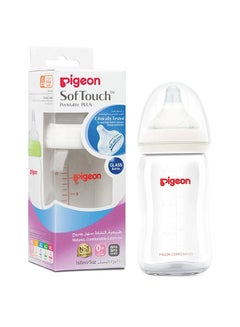 pigeon Soft Touch Peristaltic Plus Baby Feeding Bottle 160 Ml - Assorted UAE | Dubai, Abu Dhabi