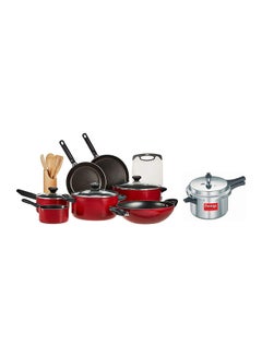 Prestige Prestige 16-Piece Cooking Set With Lids And 3L Pressure Cooker ...