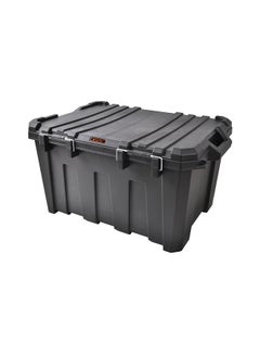 Tactix Heavy Duty Outdoor Storage Box 135 litre Black 85x61x45cm UAE ...